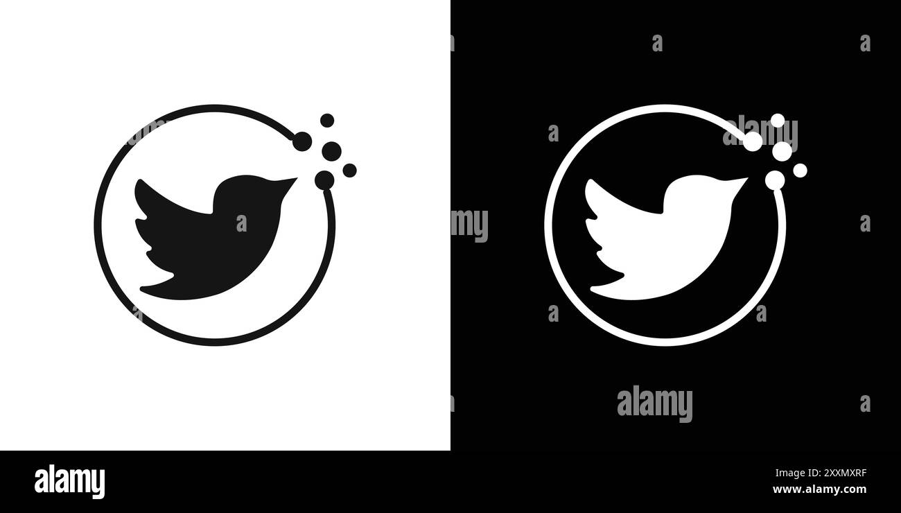 Bird Icon vector logo set collection or bundle pack group Stock Vector ...