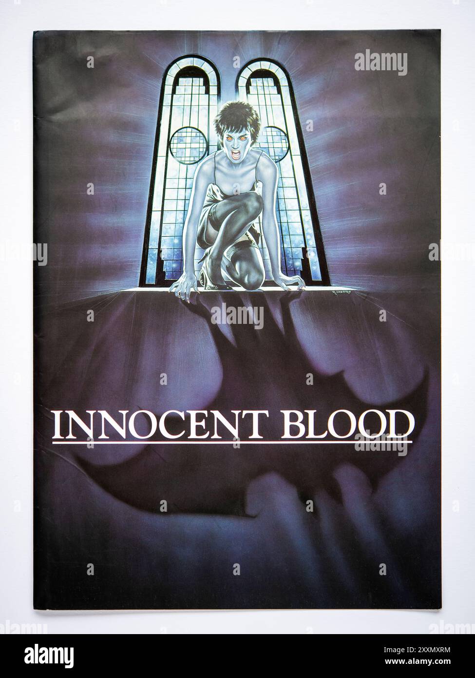 Front cover of publicity information for the movie Innocent Blood, a ...