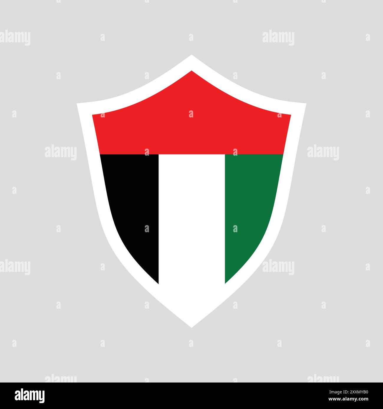 Flag Set in Shield Frame Stock Vector Image & Art - Alamy