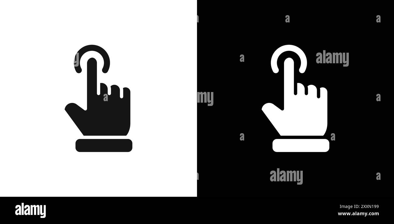 Clicking icon graphic hi-res stock photography and images - Alamy