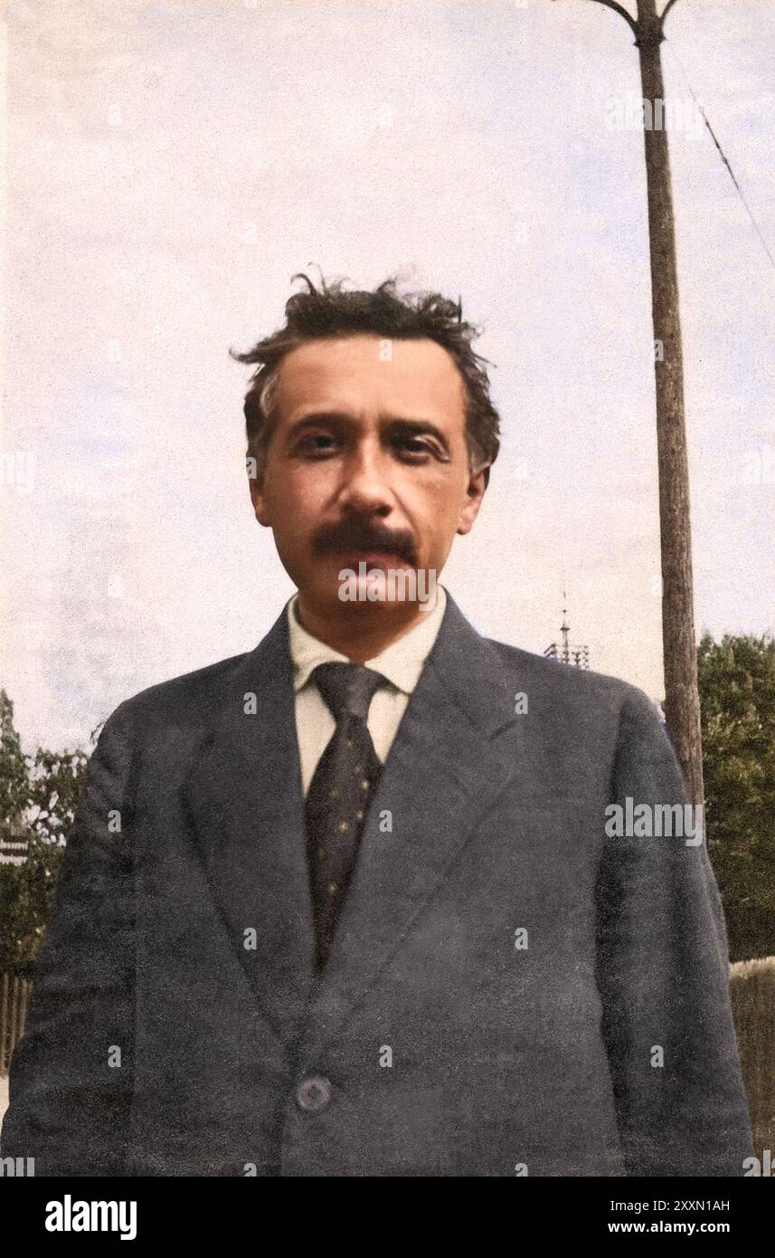 Albert Einstein. Circa 1919. About 40 years old. Unknown photographer ...