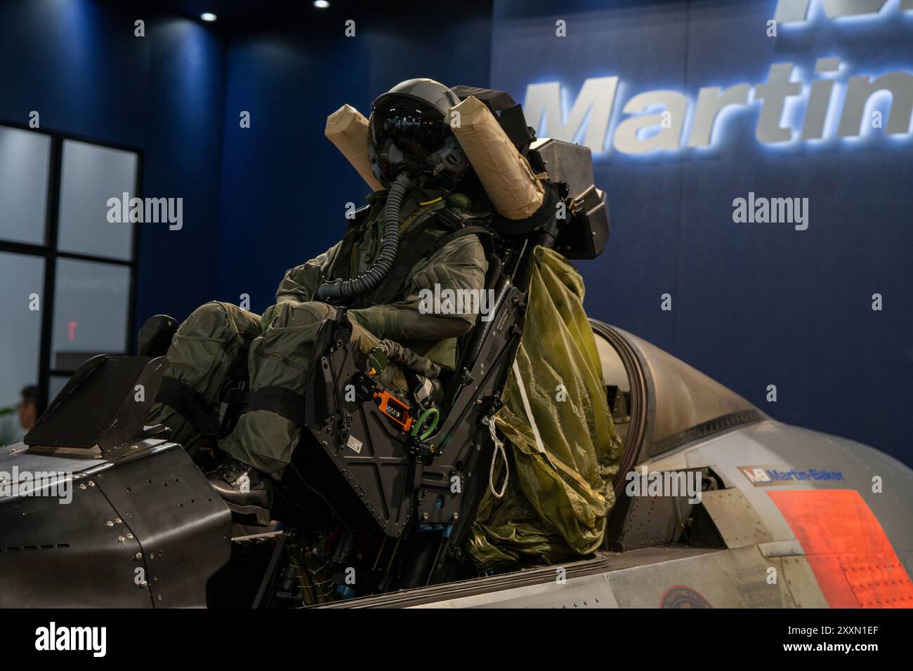 Farnborough, Hampshire - July 22nd 2024: Martin Baker Ejection Seat ...