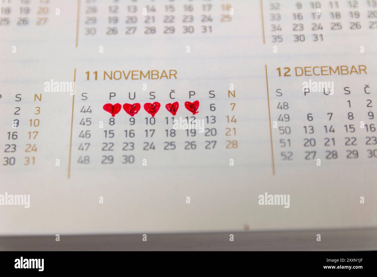 Period marking hi-res stock photography and images - Alamy