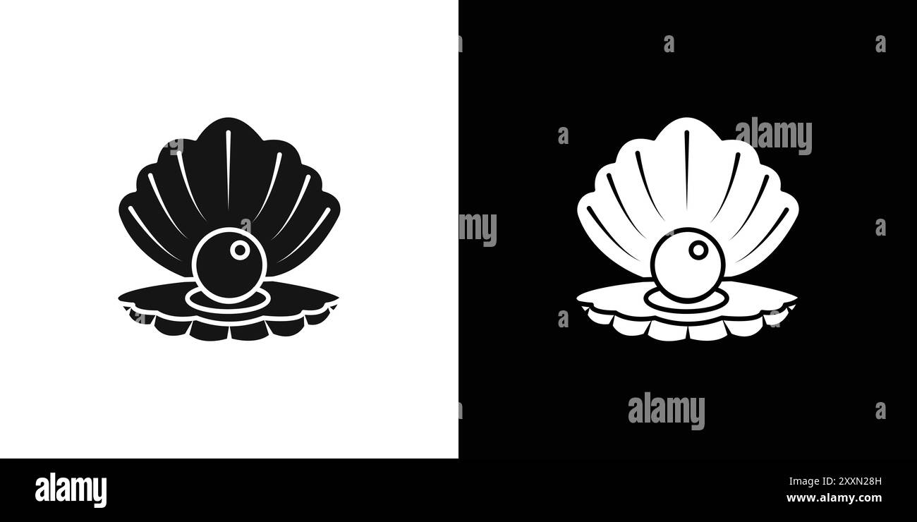 Pearl icon vector logo set collection or bundle pack group Stock Vector ...