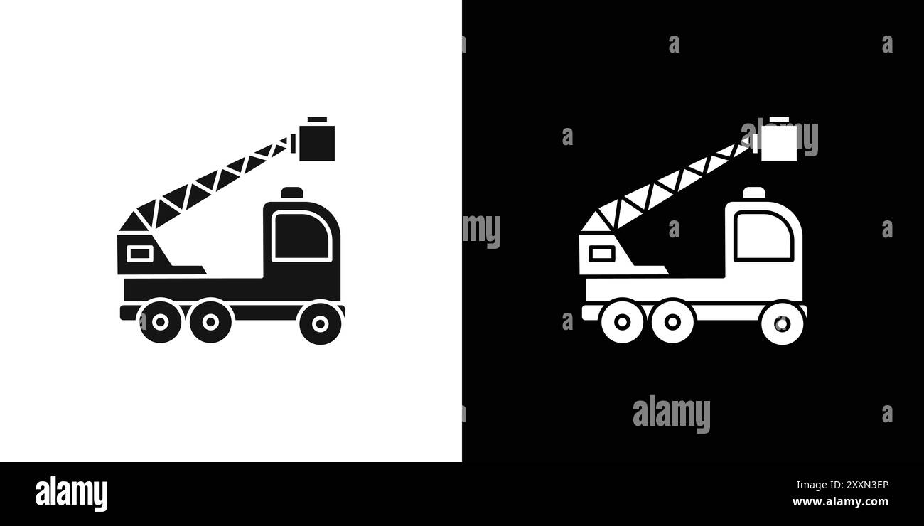 rescue truck basket icon vector logo set collection or bundle pack ...