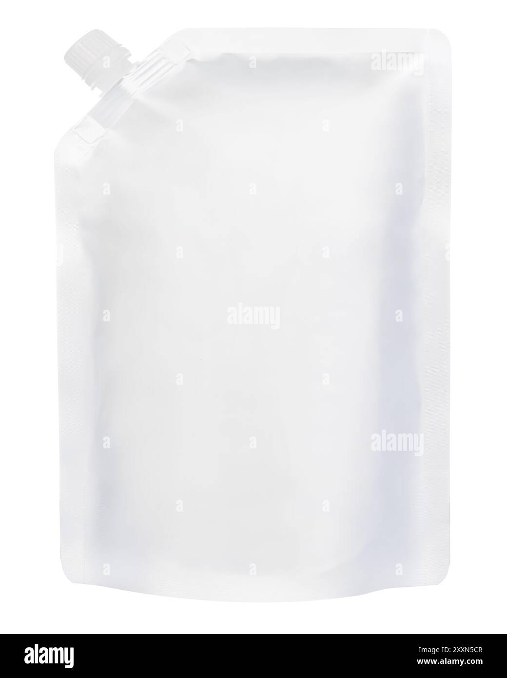 Blank product stand white Cut Out Stock Images & Pictures - Alamy