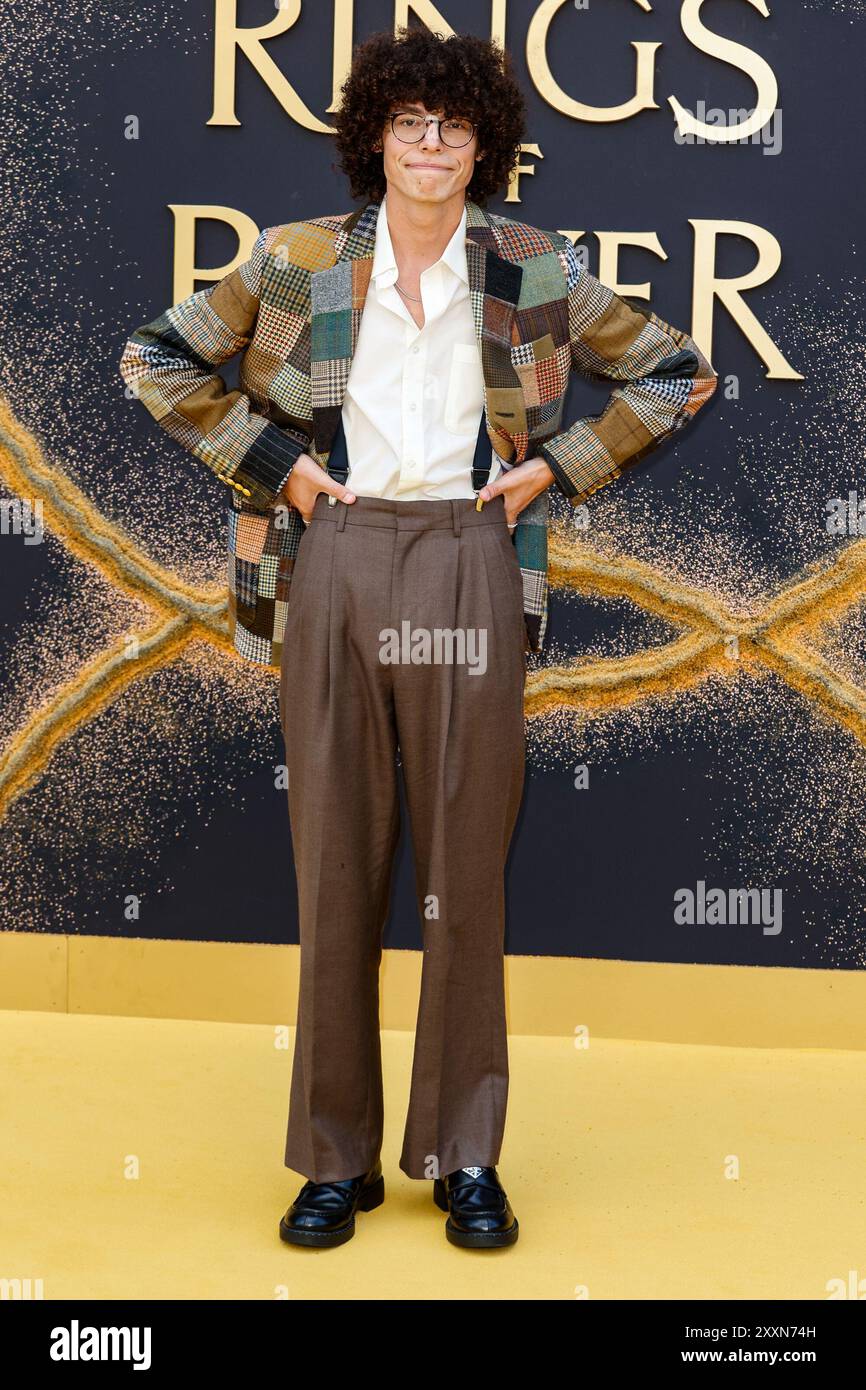 Reece Feldman attends the World premiere for Season Two of The Lord Of ...
