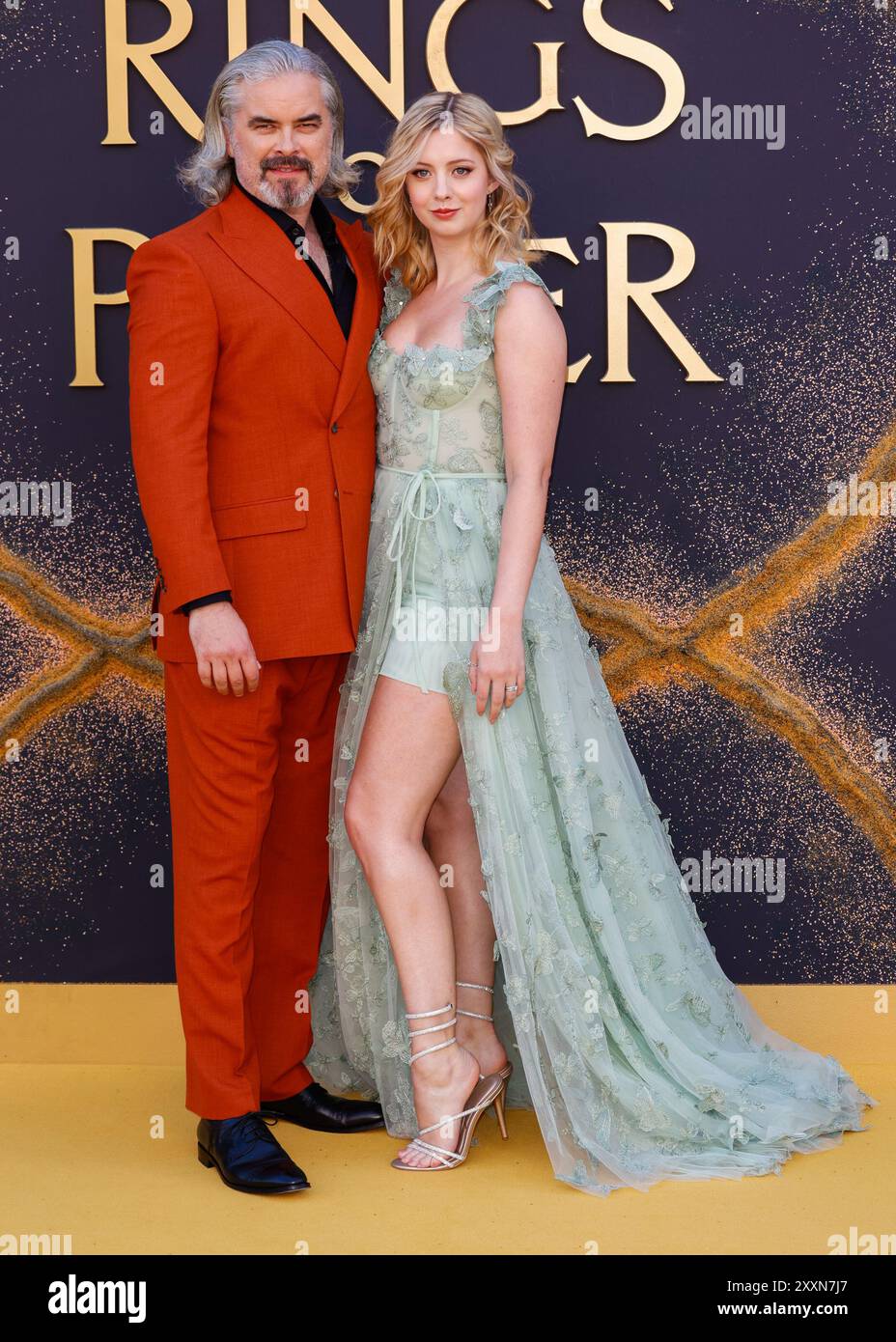 Trystan Gravelle and Sarah Louise Madison attend the World premiere for ...