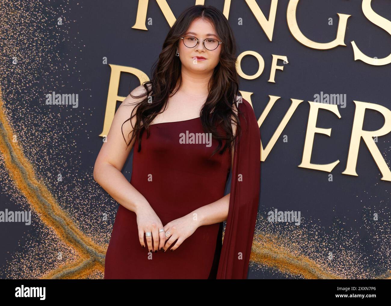 Megan Richards attends the World premiere for Season Two of The Lord Of ...