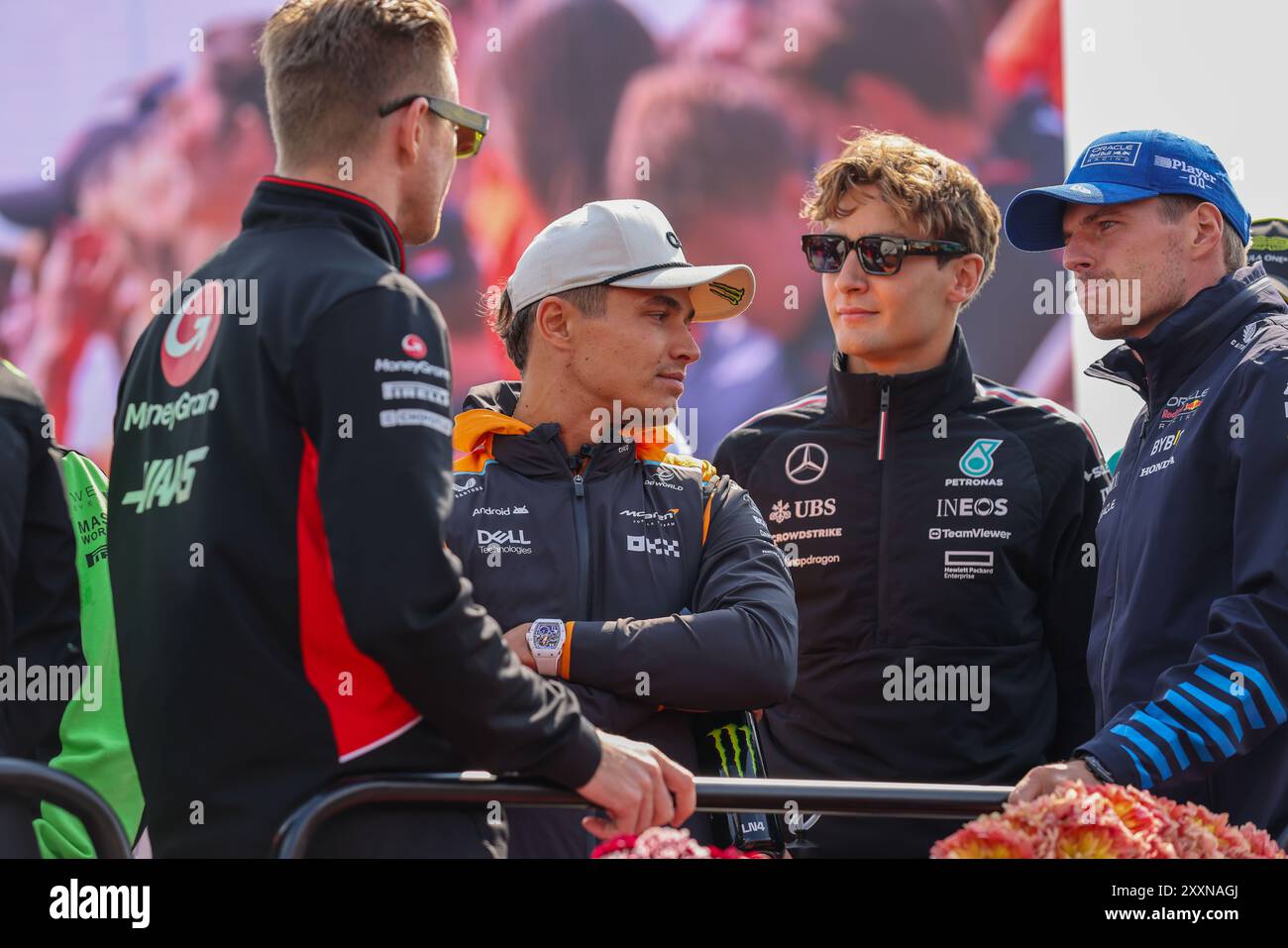 George russell max verstappen hi-res stock photography and images - Alamy