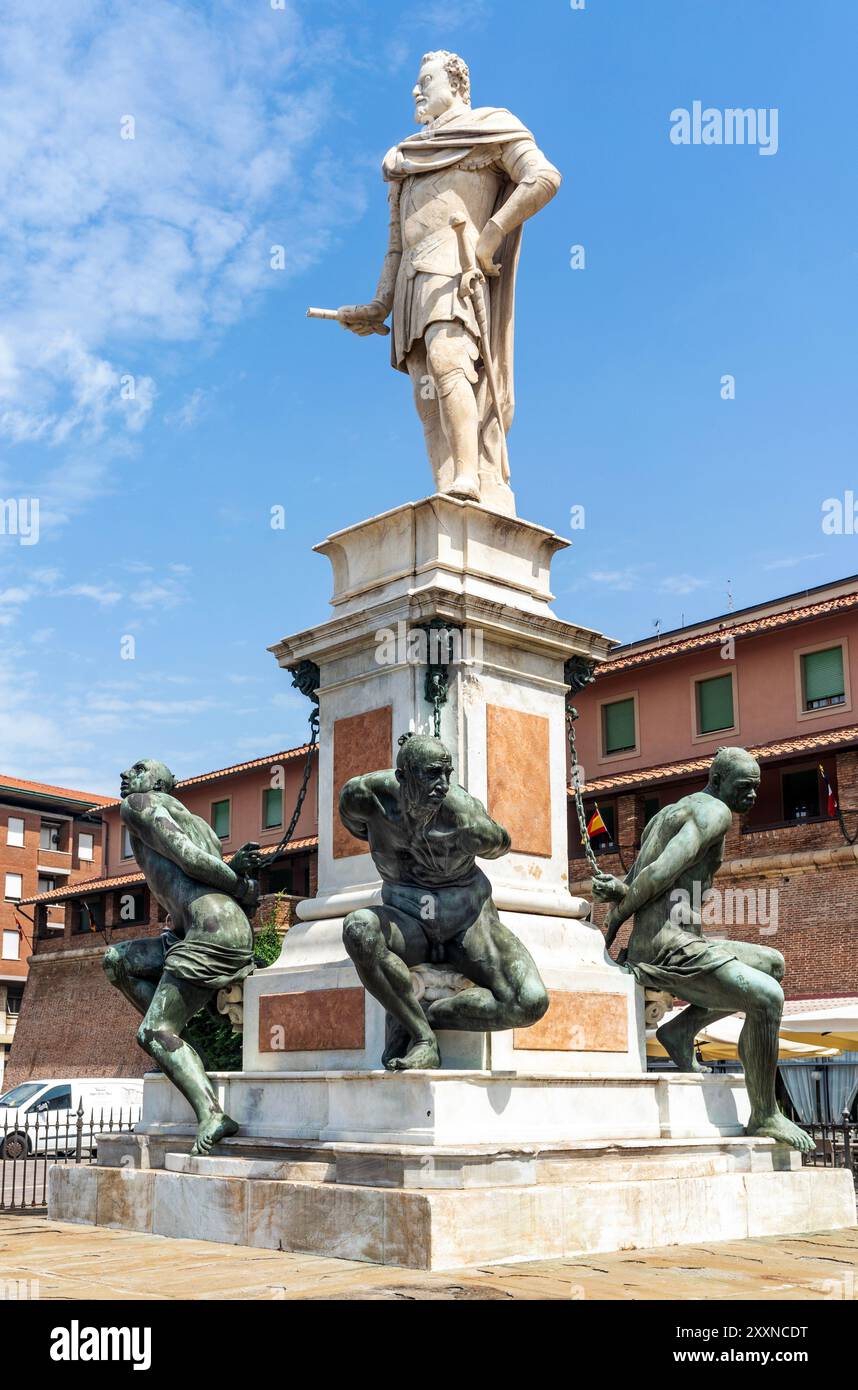 Monument of the Four Moors, dedicated to Ferdinando I de' Medici, Grand ...