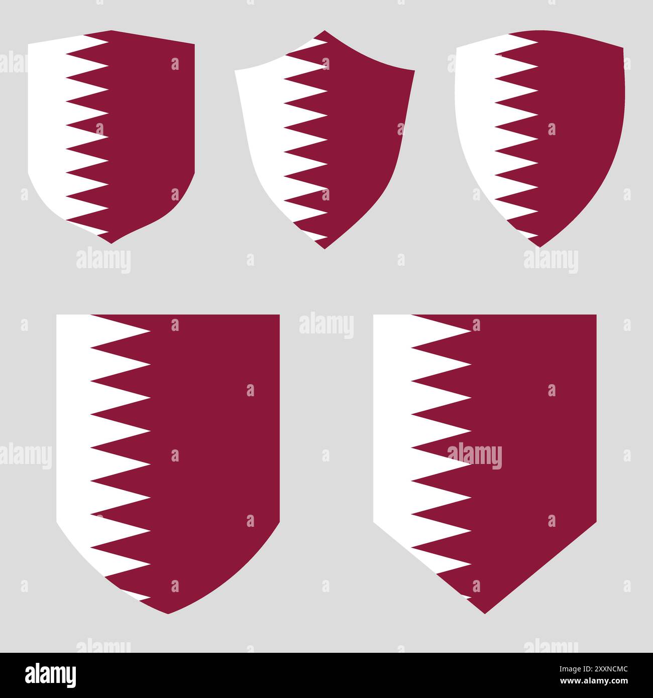 Flag set in shield frame hi-res stock photography and images - Alamy
