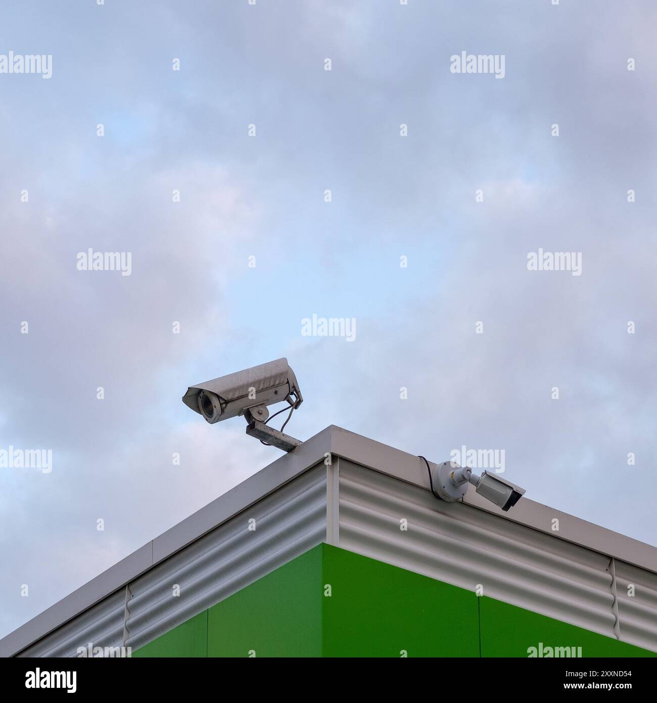 Surveillance cameras corner building hi-res stock photography and ...