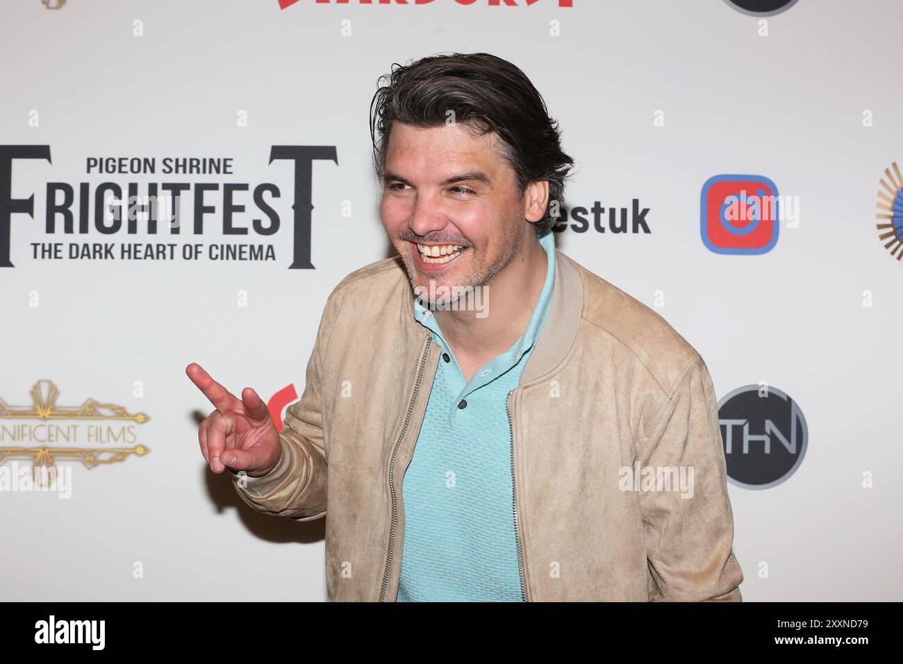 London, UK. 25th Aug, 2024. The Crown star Andrew Lee Potts attends ...