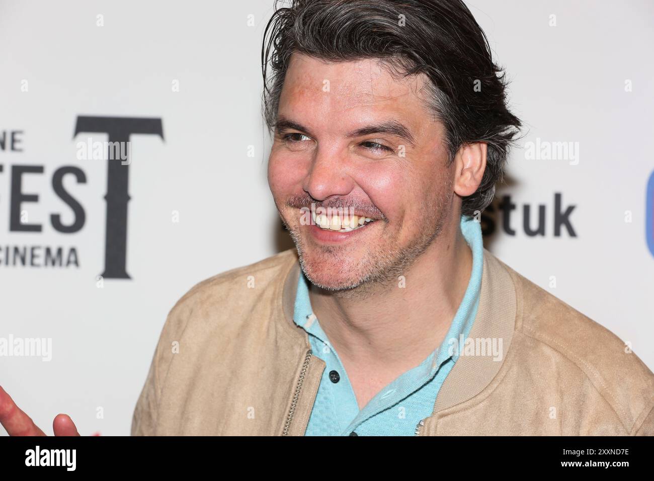 London, UK. 25th Aug, 2024. The Crown star Andrew Lee Potts attends ...