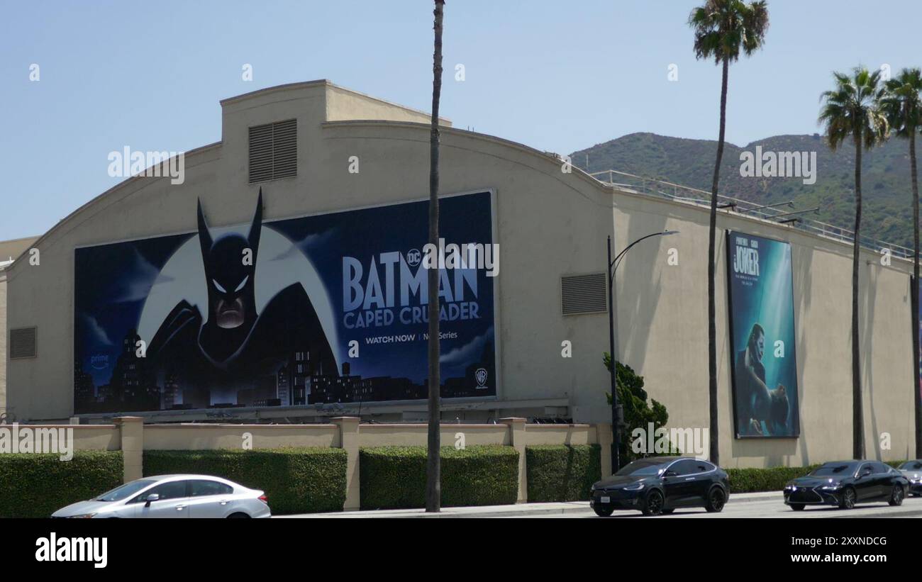 Burbank, California, USA 23rd August 2024 Batman Caped Crusader ...
