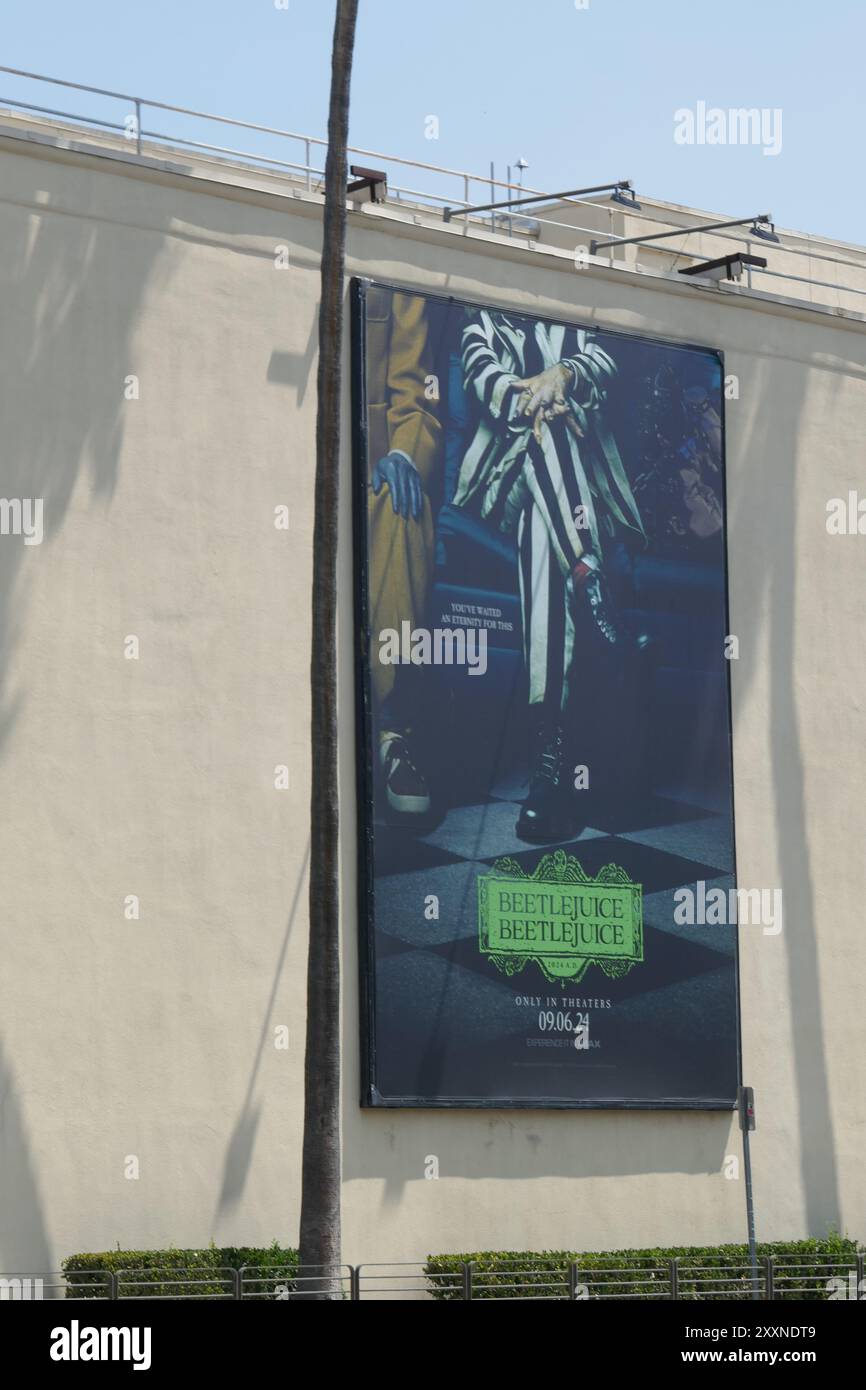 Burbank, California, USA 23rd August 2024 Tim Burton Beetlejuice ...