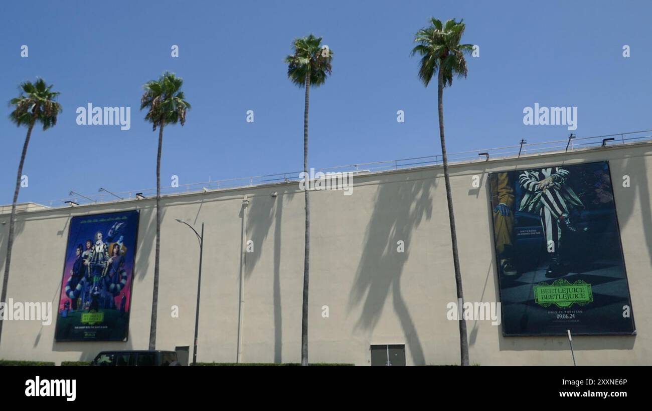 Burbank, California, USA 23rd August 2024 Tim Burton Beetlejuice ...
