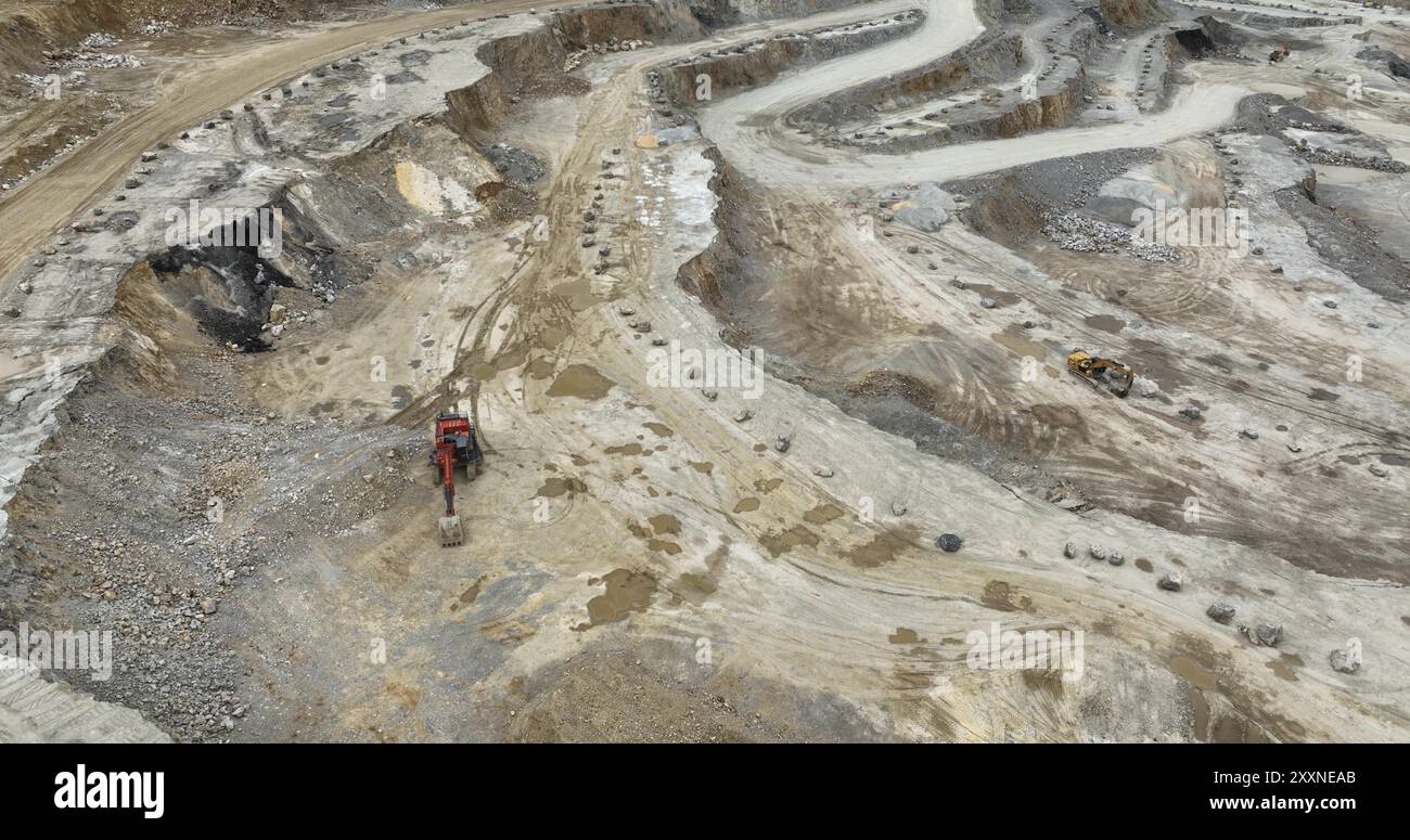 Open pit mine in wulfrath hi-res stock photography and images - Alamy