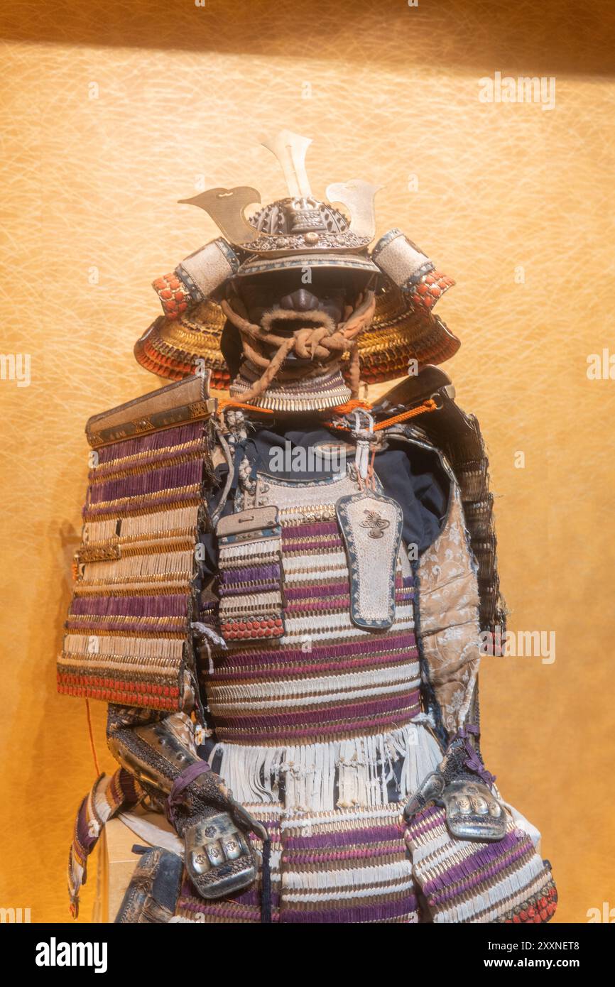 Japanese Samurai Armor sets Stock Photo - Alamy