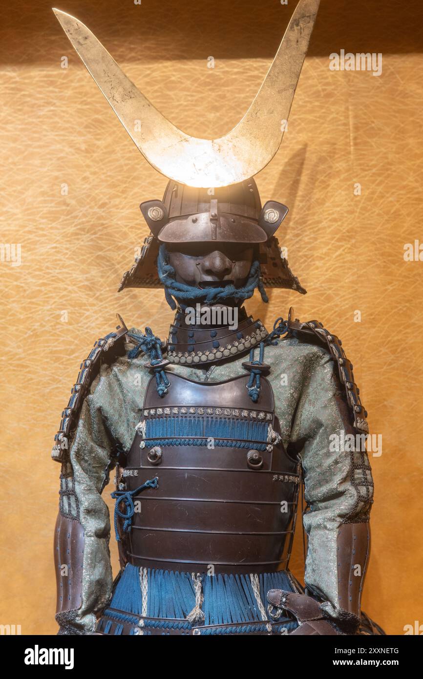 Japanese Samurai Armor sets Stock Photo - Alamy