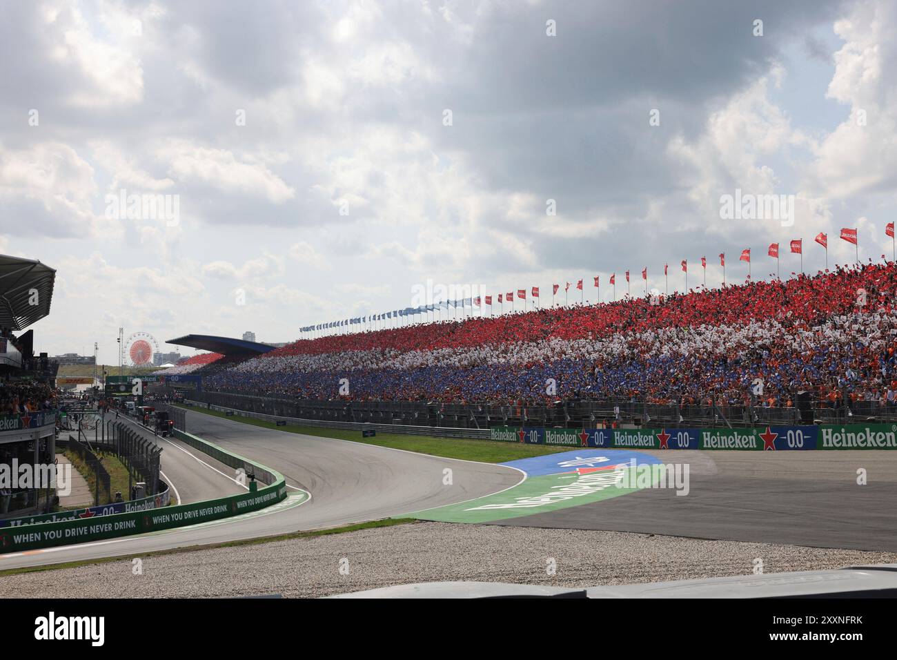Fahnen, Fans, Start Ziel Gerade, NDL, Formel 1 Weltmeisterschaft, Dutch ...