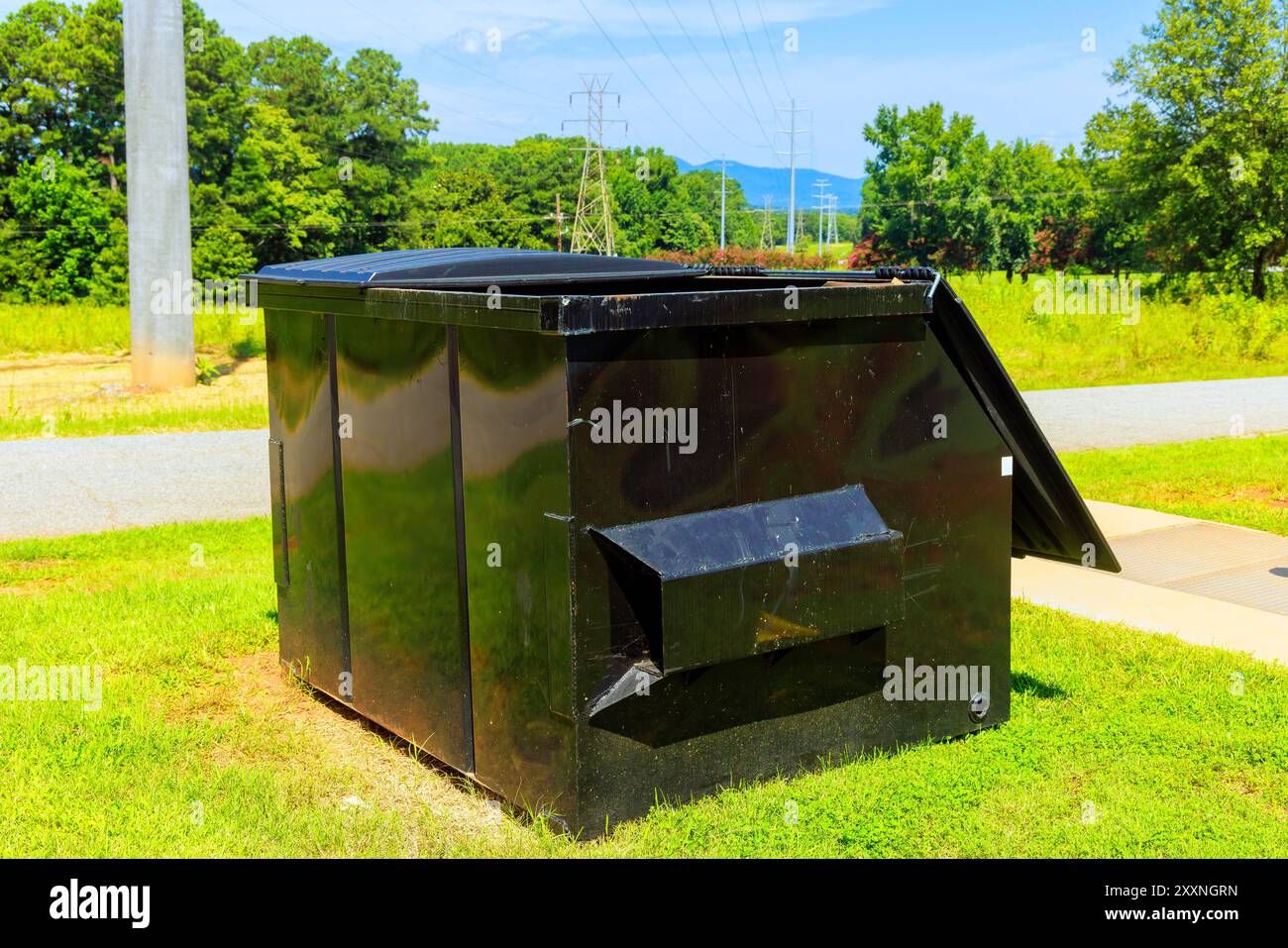 Demolition waste containers hi-res stock photography and images - Alamy