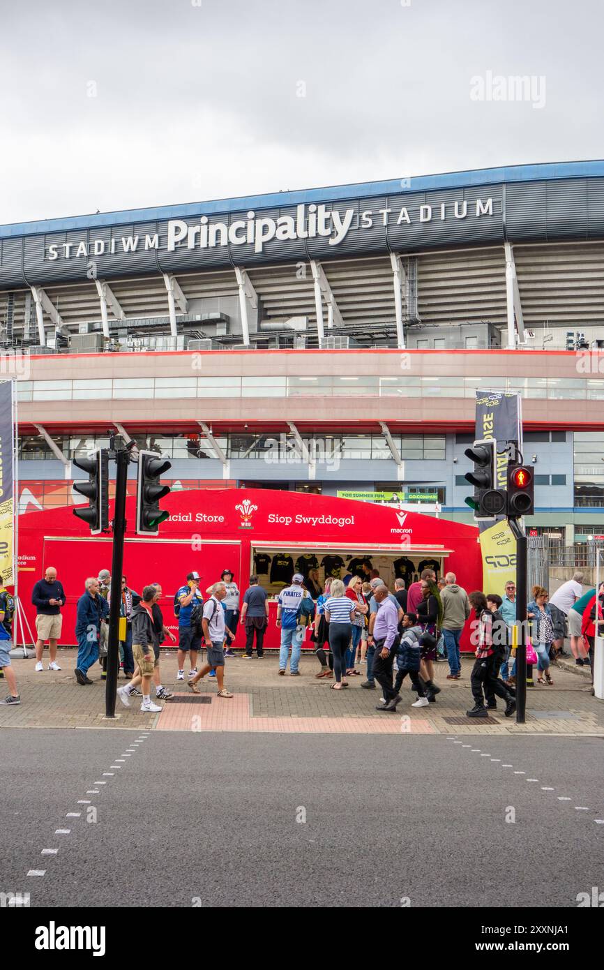 Sports fans gathering for a speedway grand prix event at the ...