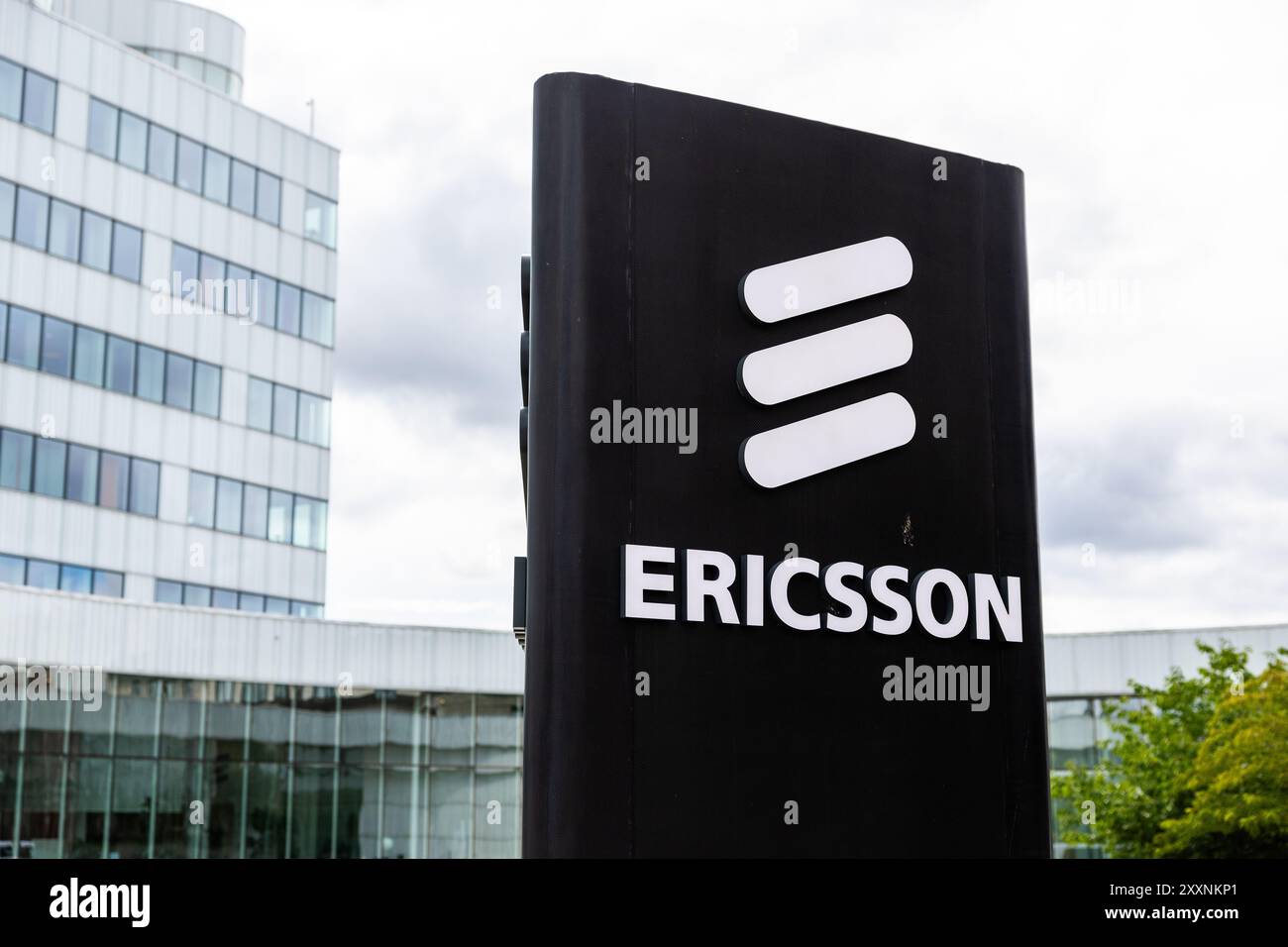 Ericsson logotyp hi-res stock photography and images - Alamy