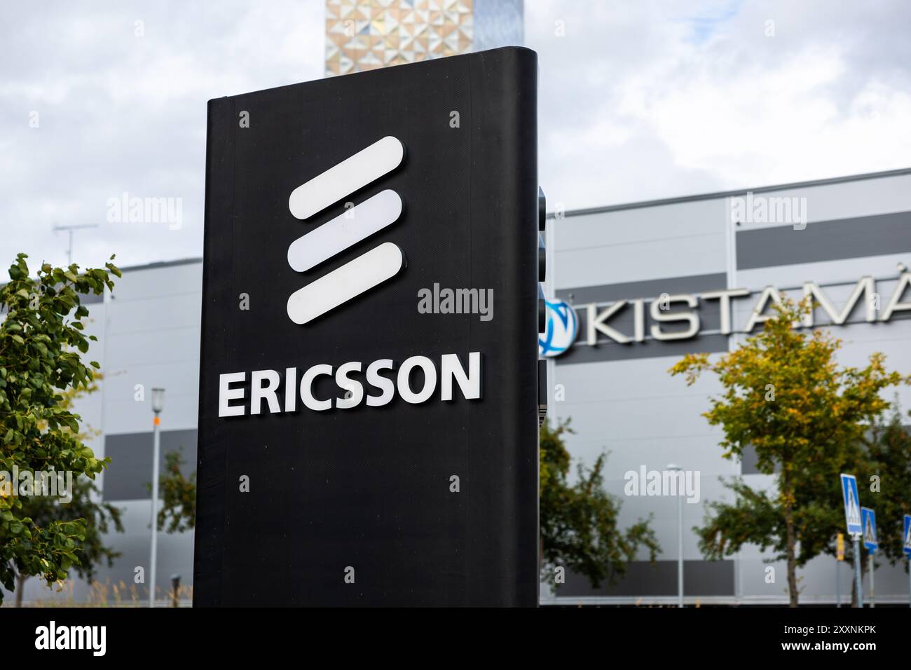 Ericsson logotyp hi-res stock photography and images - Alamy
