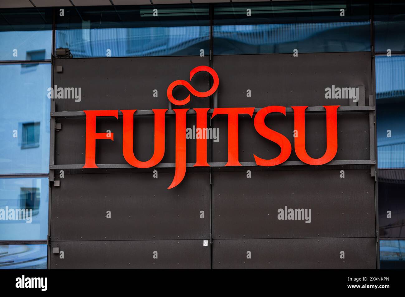 Fujitsu logotype hi-res stock photography and images - Alamy