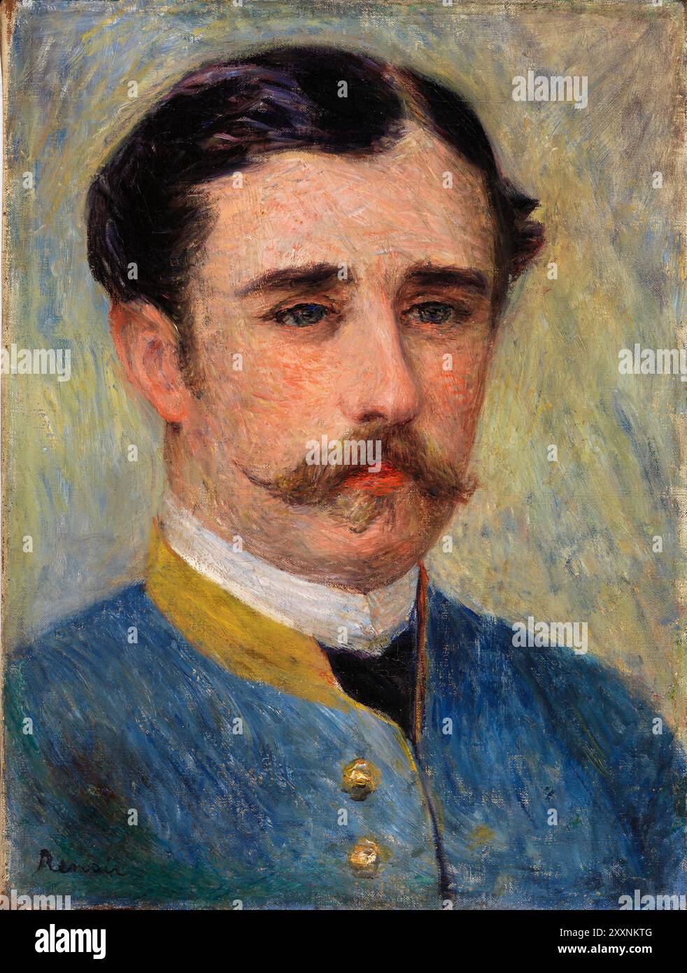 Portrait of a Man (Monsieur Charpentier). Pierre-Auguste Renoir. c ...