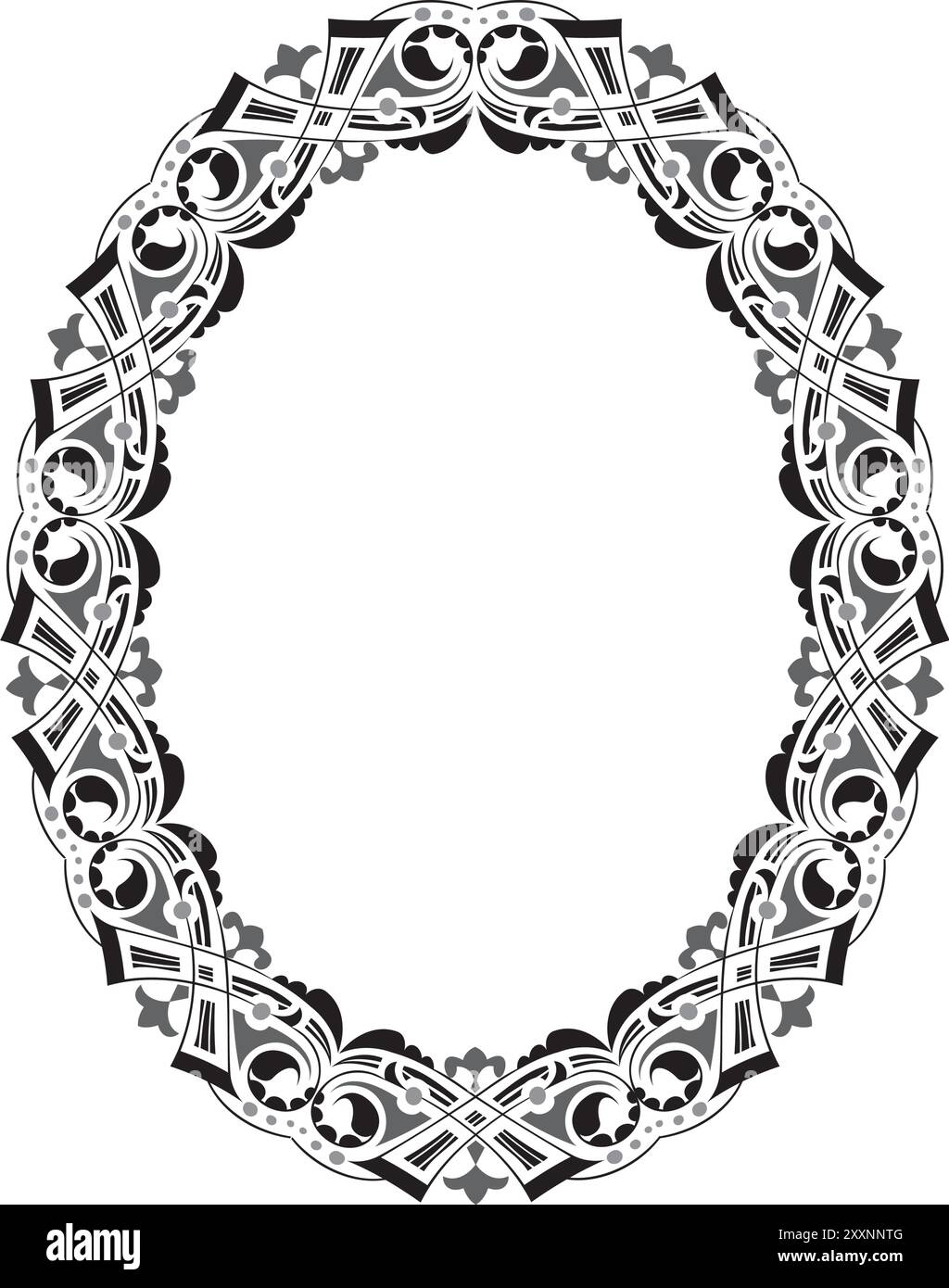 Vintage floral classic calligraphic retro vignette scroll Crests ...