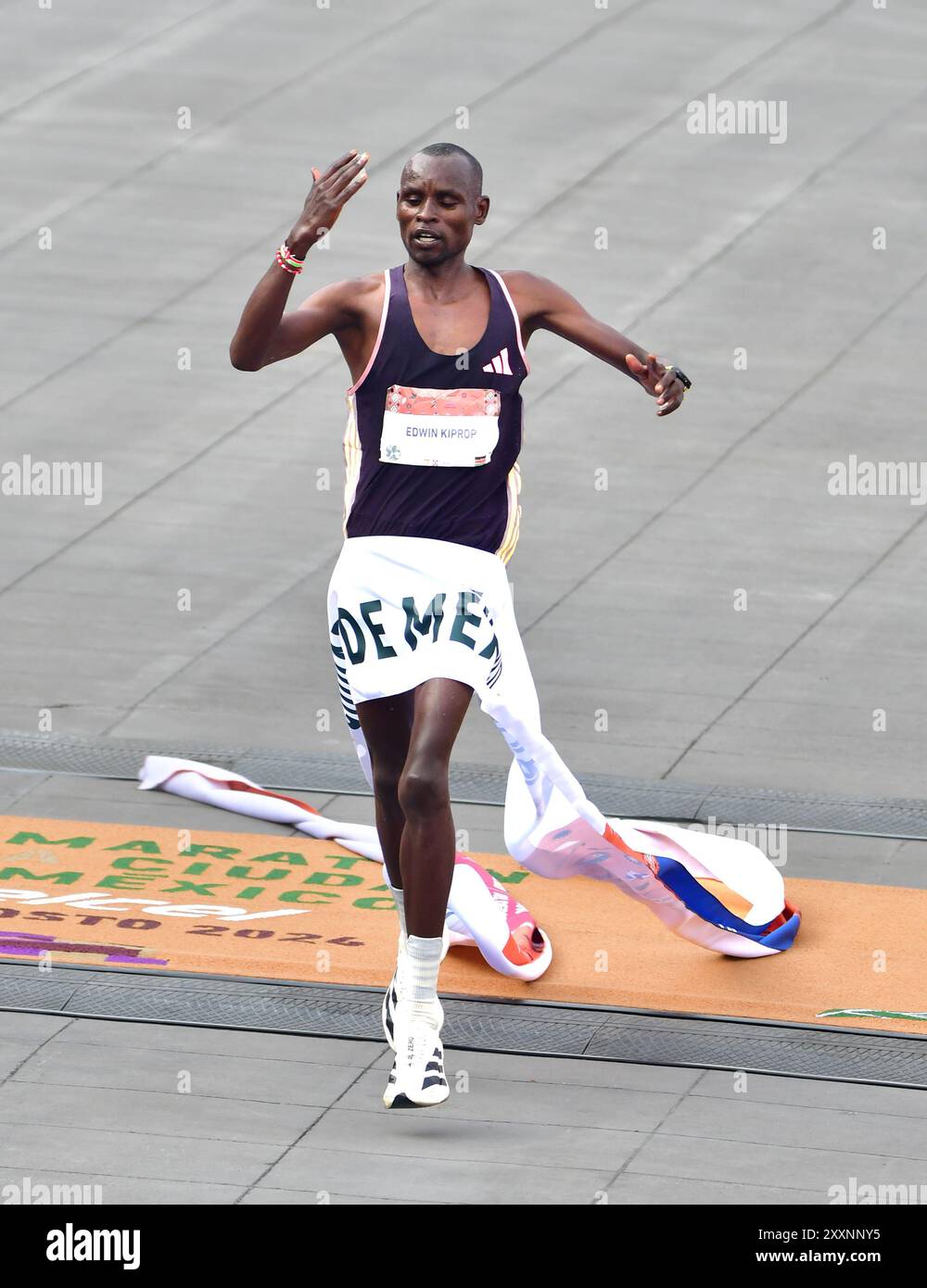 August 25, 2024, Mexico City, Mexico City, MÃ©xico: The winning ...