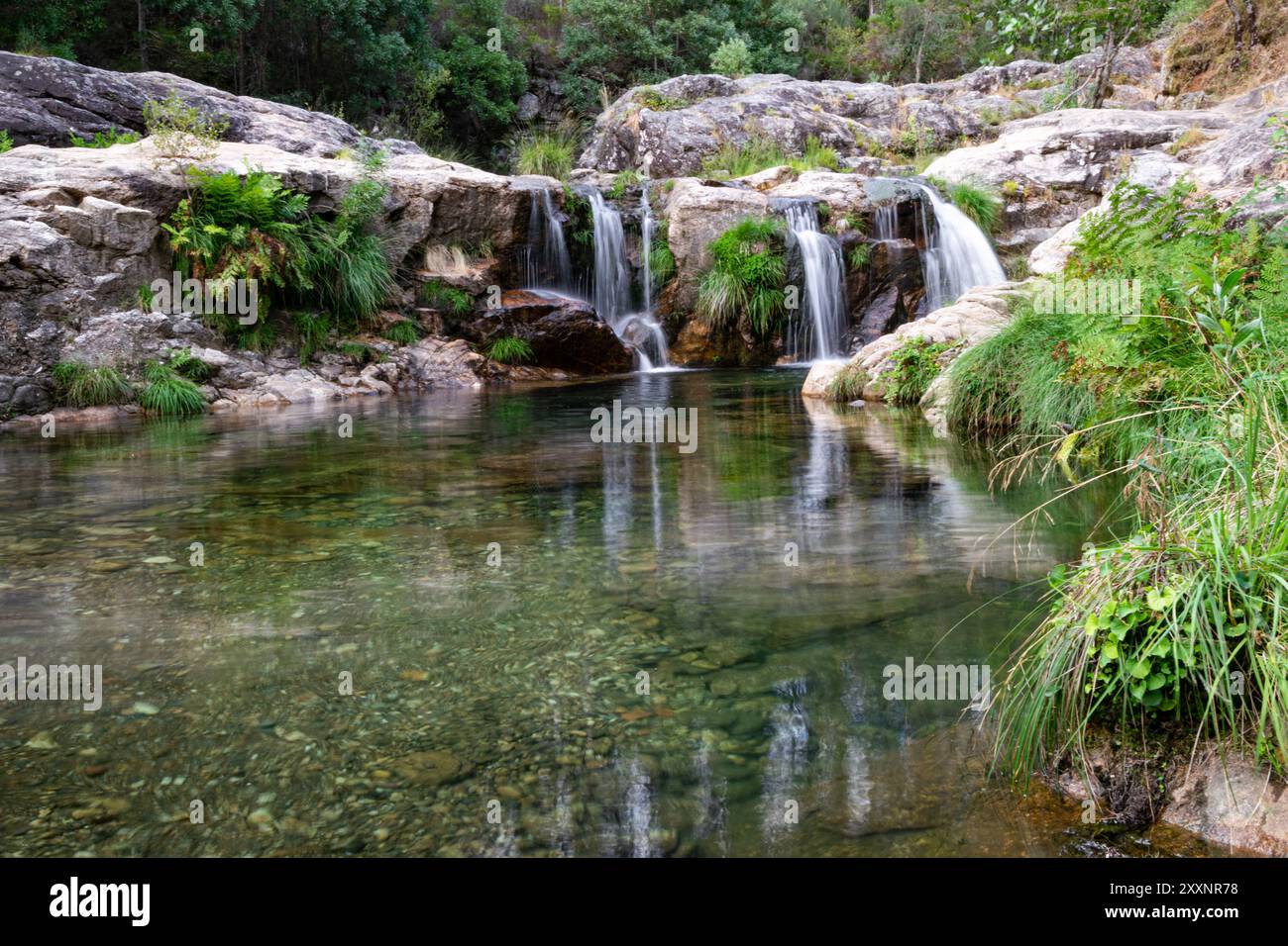 Remote natural waterfall hi-res stock photography and images - Alamy