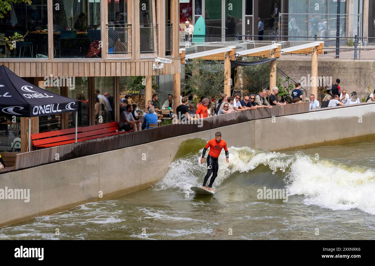 Surfing facility in the city center of Rotterdam, Rif010, supposedly ...