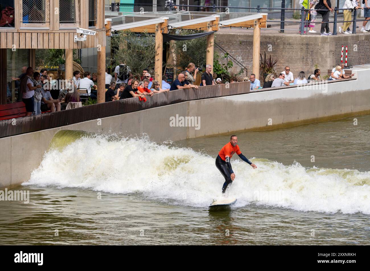 Surfing facility in the city center of Rotterdam, Rif010, supposedly ...