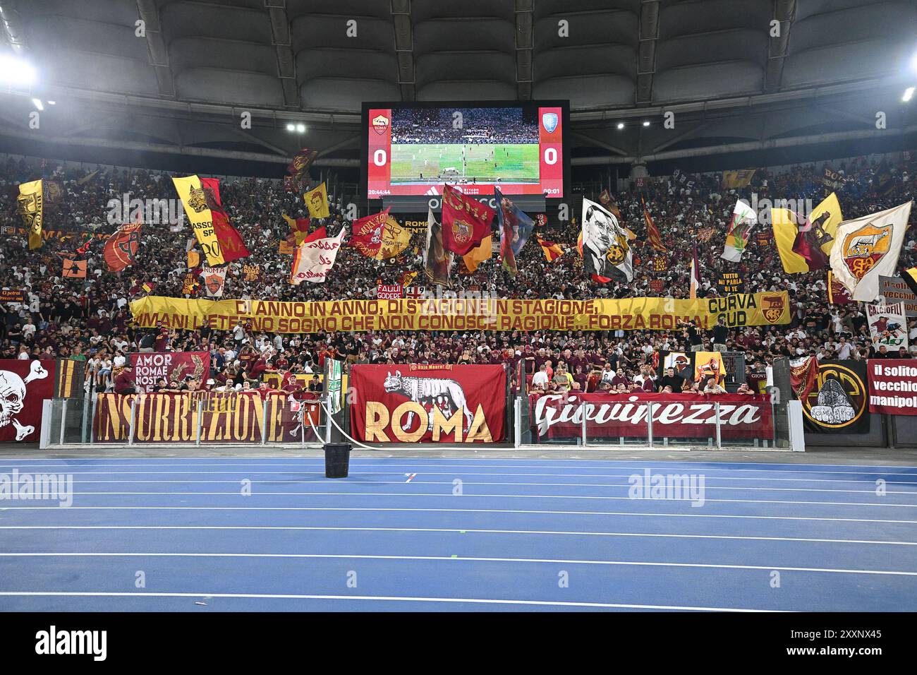 Stadio Olimpico, Rome, Italy. 25th Aug, 2024. Serie A Football; Roma ...
