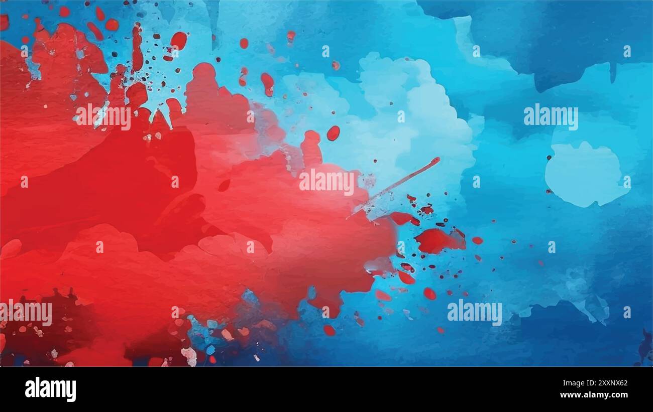 Red wall blue wall Stock Vector Images - Alamy