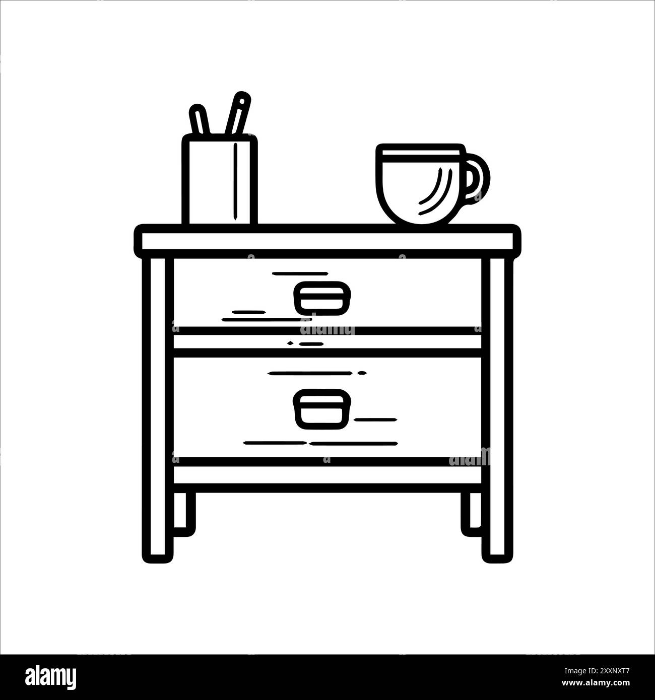 Horizontal drawer Black and White Stock Photos & Images - Alamy