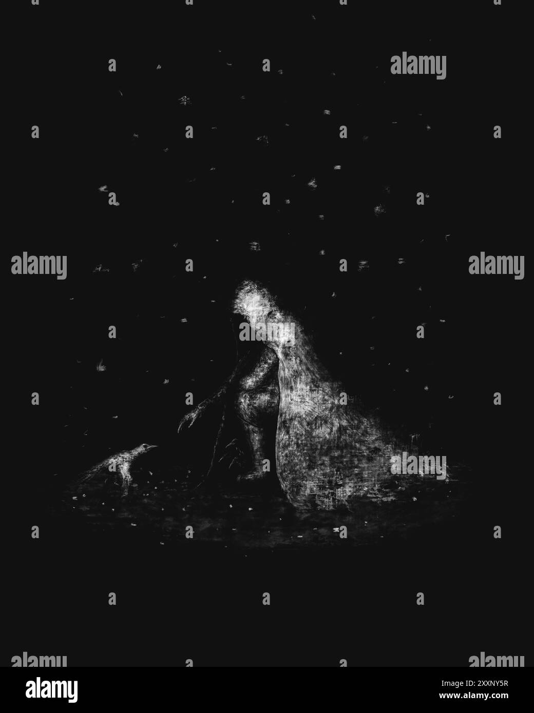 Black and white cloak Black and White Stock Photos & Images - Alamy