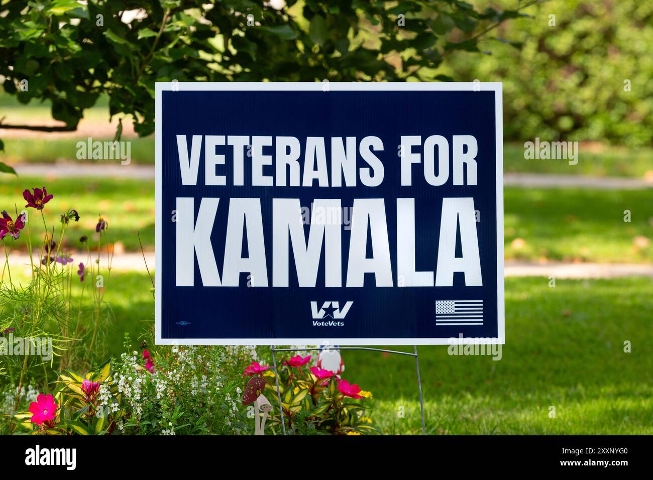 2024 US presidential election yard sign for democrat Vice-President ...