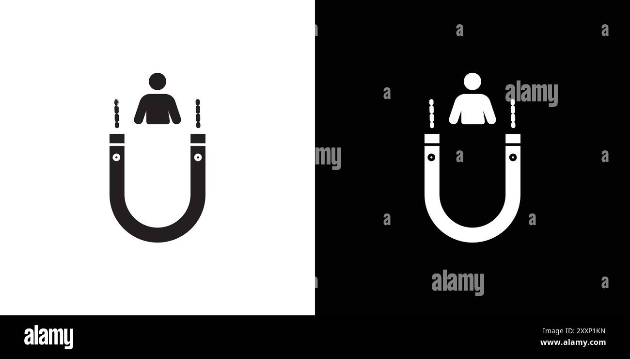 Attraction icon Black line art vector in black and white outline set ...