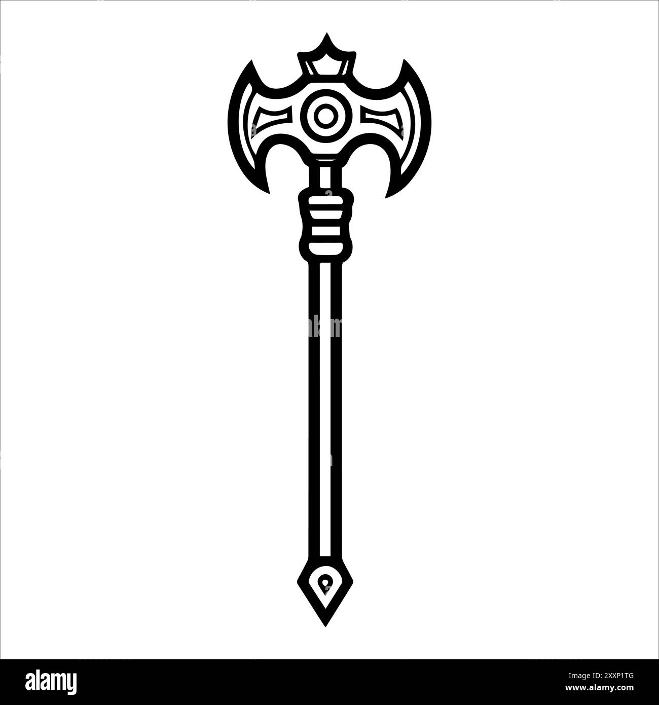 Iron mace Black and White Stock Photos & Images - Alamy