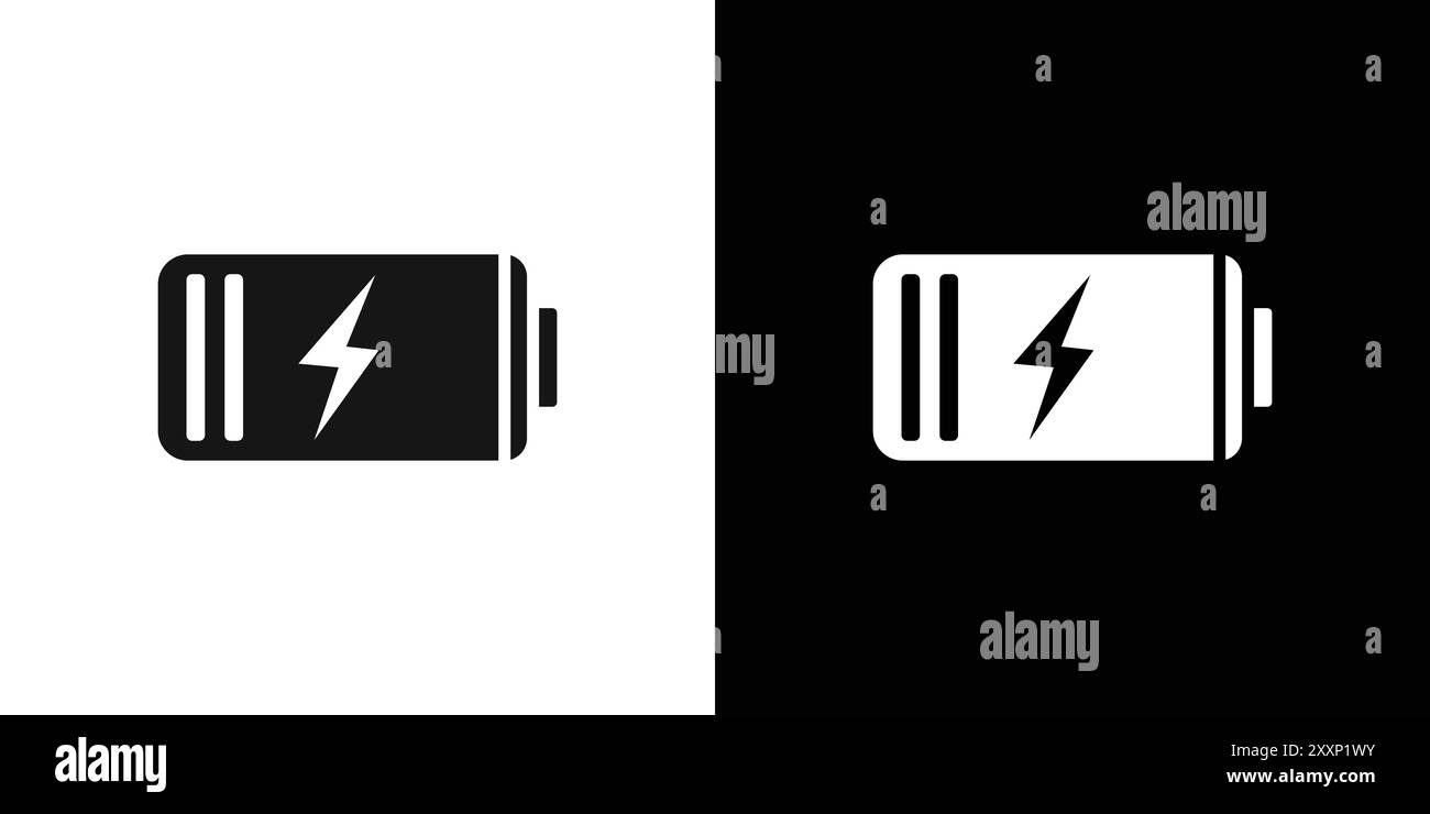 Alkaline battery icon outline hi-res stock photography and images - Alamy