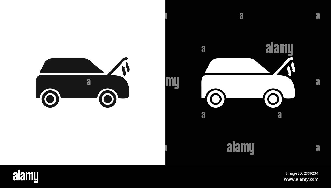 Crash trouble Stock Vector Images - Alamy