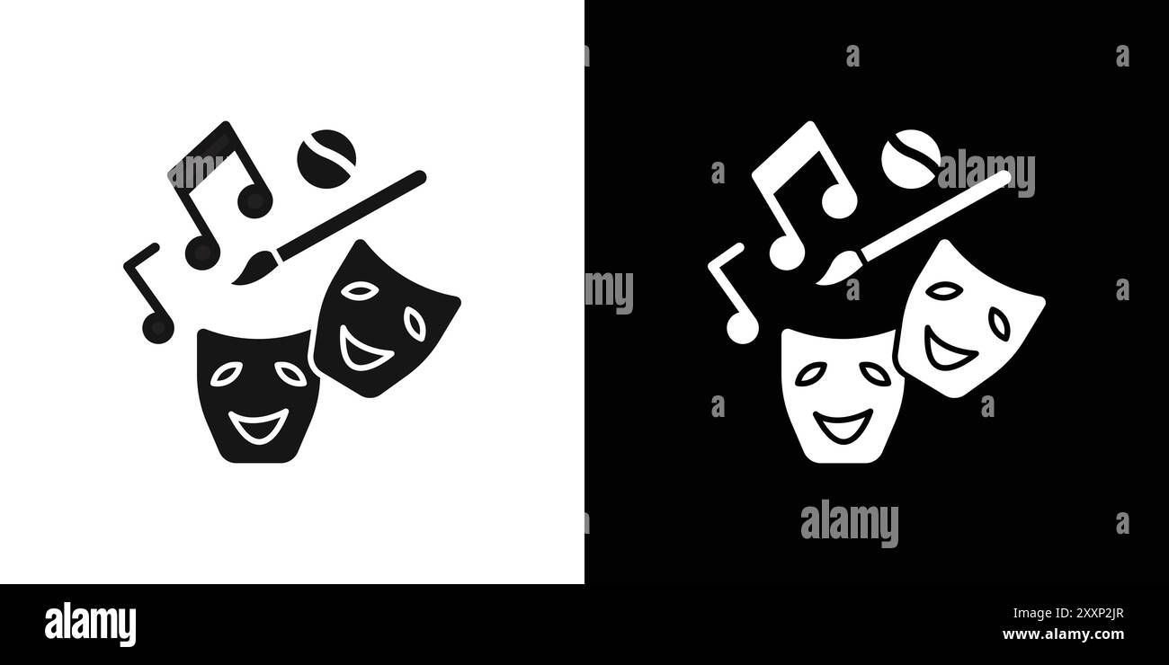 Extracurricular activities icon Black line art vector in black and ...