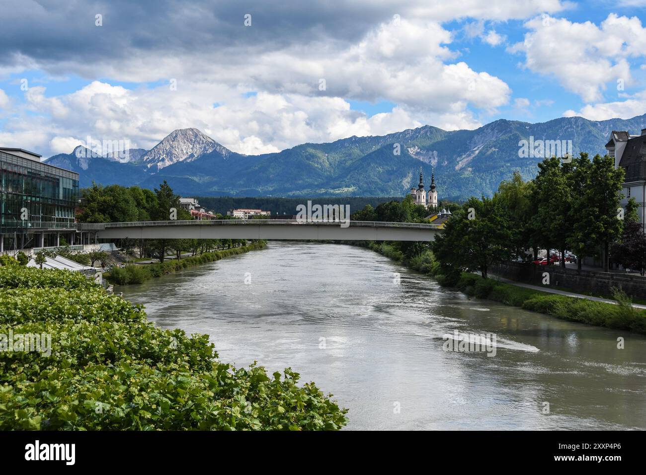 Villach City Center Stock Photo - Alamy