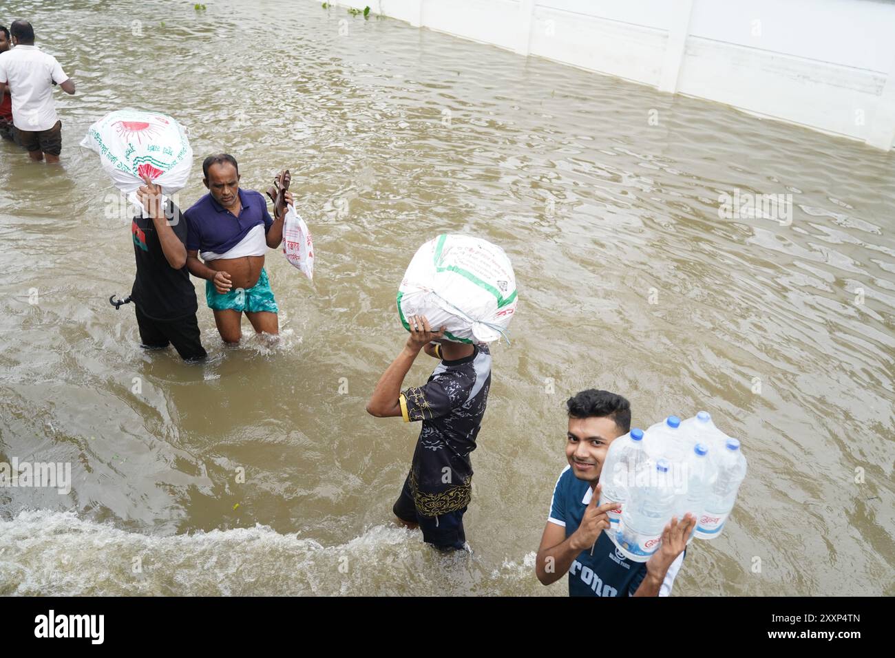 Dhaka, Dhaka, Bangladesh. 25th Aug, 2024. Although the situation has ...