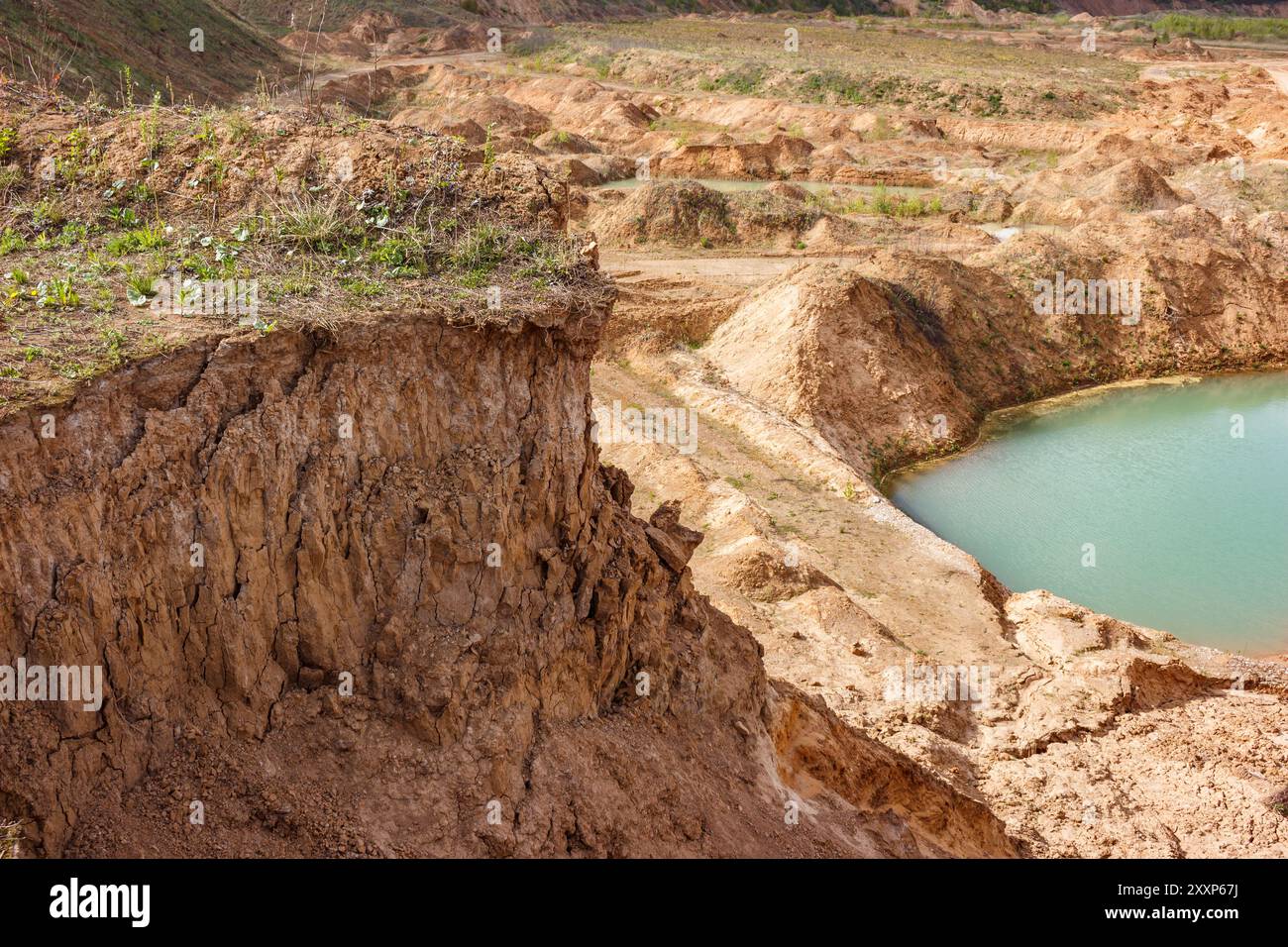Quarry gravel pit erosion hi-res stock photography and images - Alamy